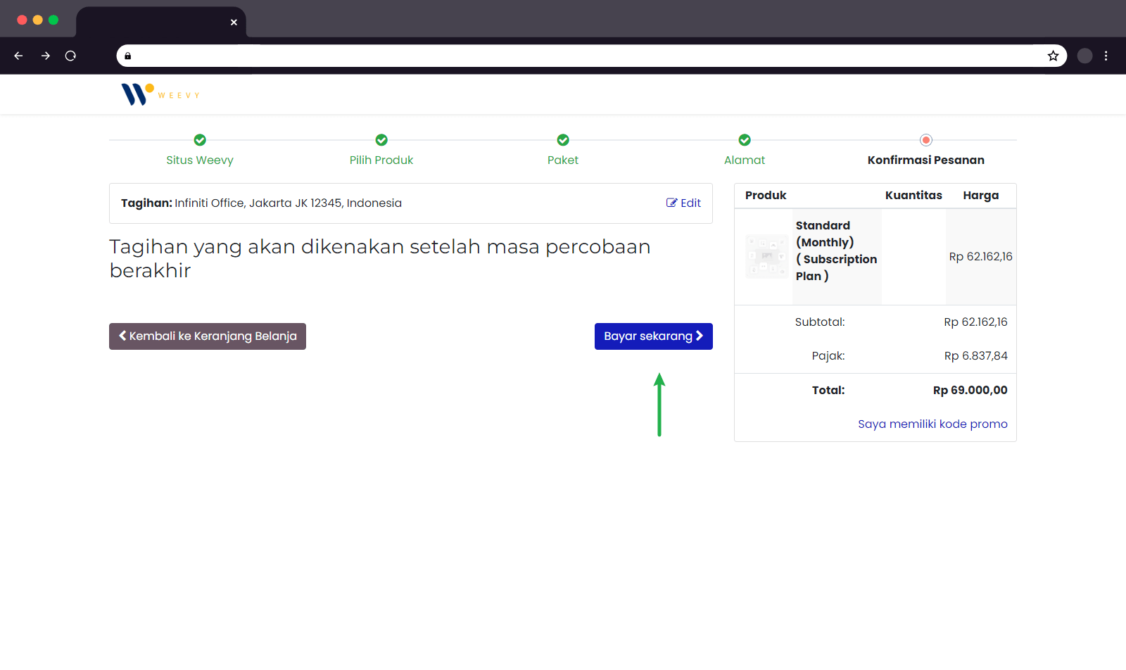 Panduan Pembuatan Situs | Weevy